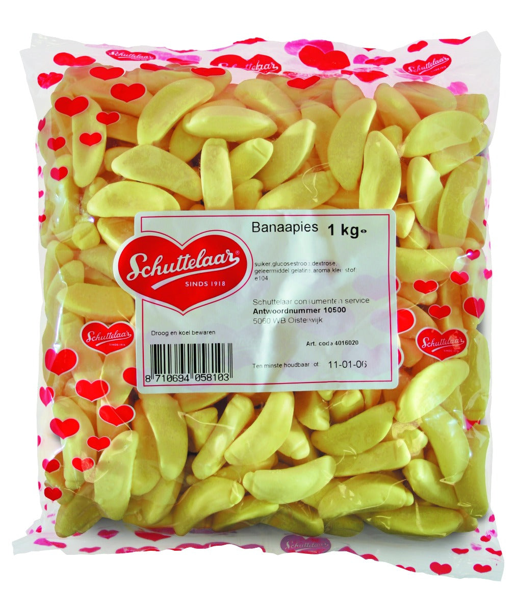 Bananen Schuim 1 Kilo – Candyspot