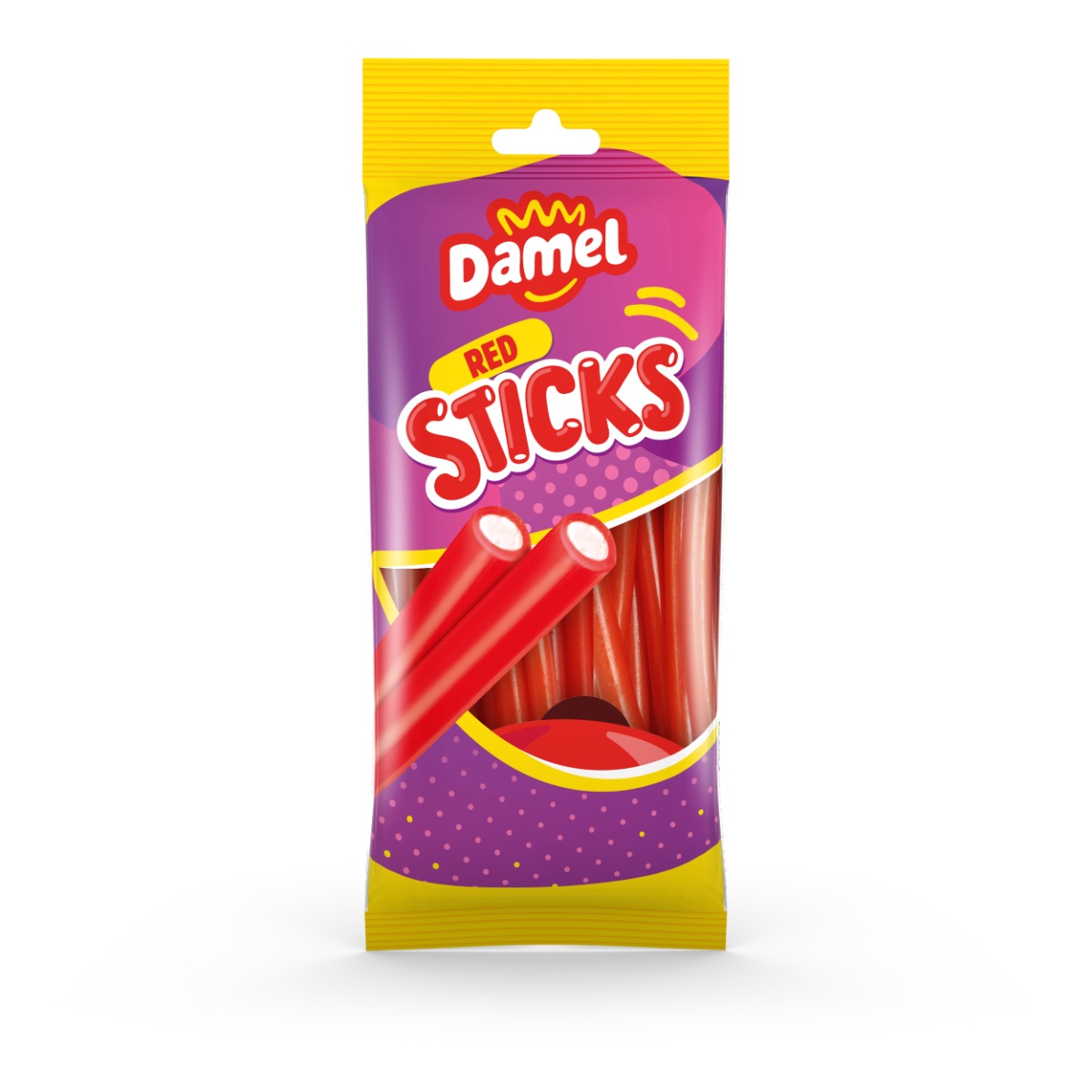 Damel Aardbei Sticks 13 x 100 Gram – Candyspot