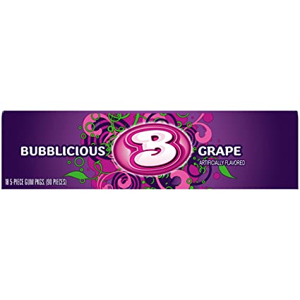 Bubblicious Gonzo Grape 40 Gram – Candyspot