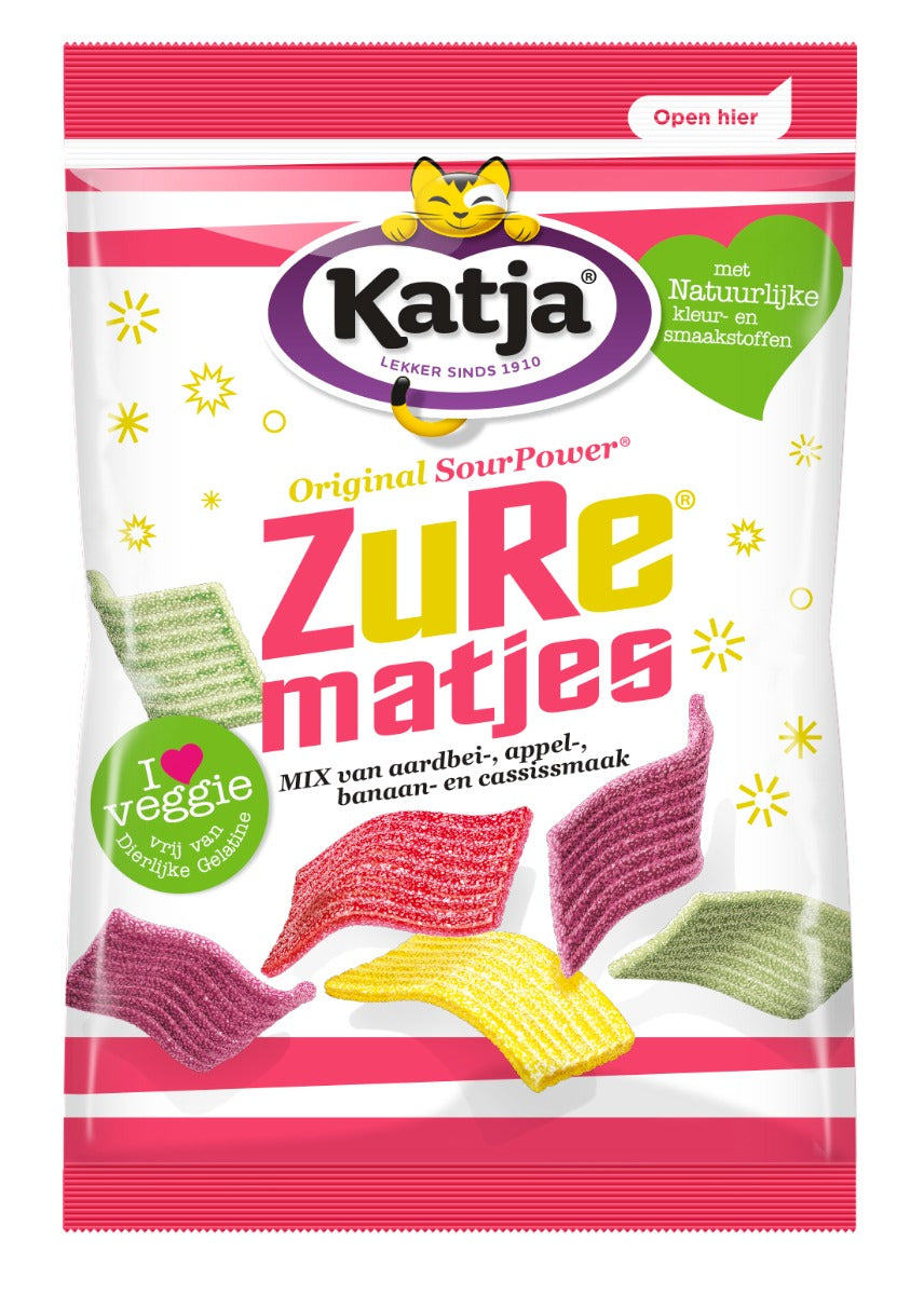 Katja Veggie Zure Matjes 275 Gram – Candyspot