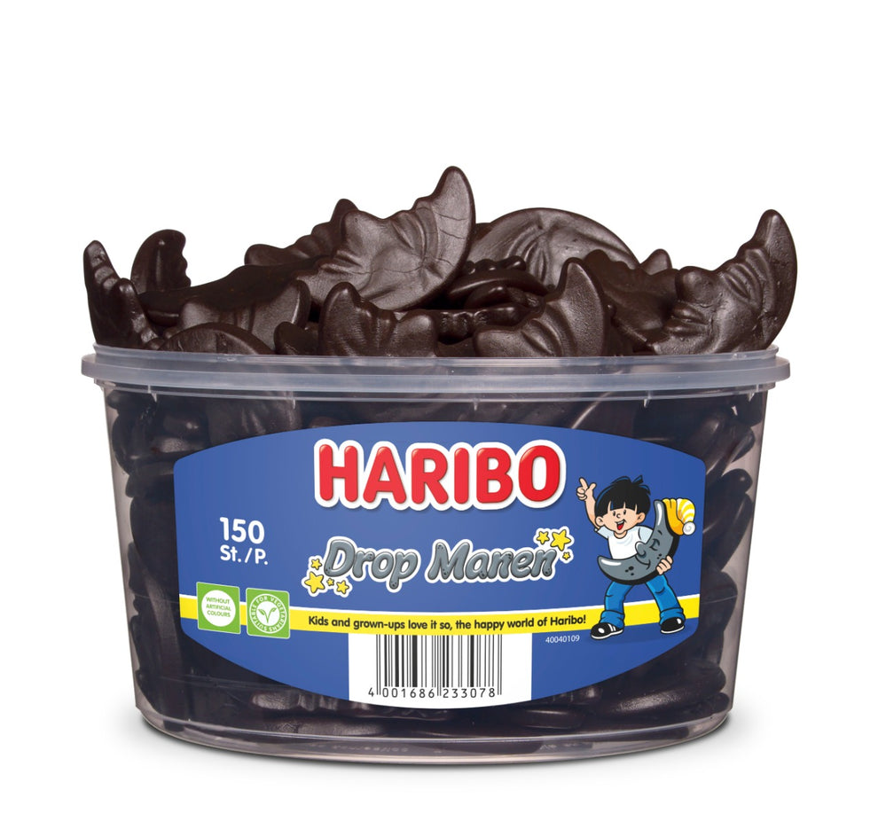 Haribo Drop Manen 150 Stuks – Candyspot