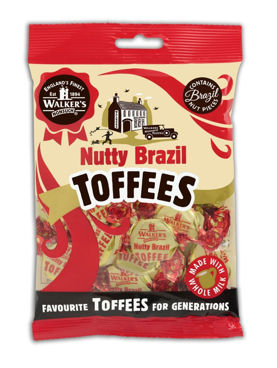Nutty Brazil Toffees 150 Gram – Candyspot